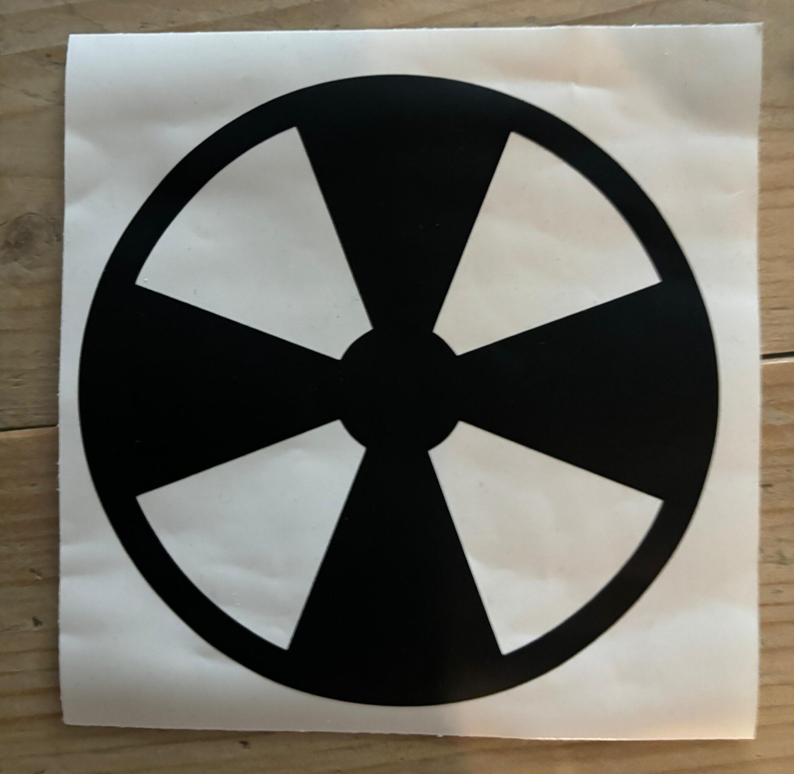 Boegschroef Sticker 2 – Krachtig Aanduiding voor je Boot